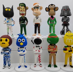 Fully custom bobblehead from Cartoon Picture - Bbobbler