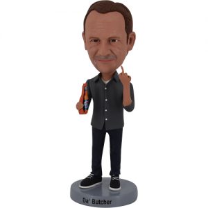 Custom bobbleheads with middle finger - Bbobbler
