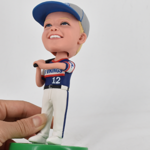 Kid Baseball Bobblehead from Photo - Bbobbler