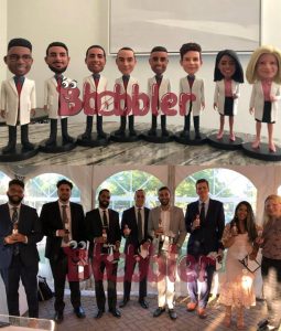 10 Different Custom Bobble Heads Bulk with Logo - Bbobbler