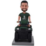 Custom Bobblehead on ATV - Bbobbler