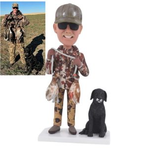 Custom personalized hunter hunting bobblehead - Bbobbler