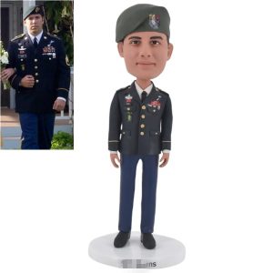 Custom Bobbleheads Military or MCPO - Bbobbler