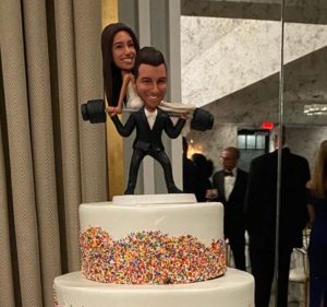 Custom Bobblehead Wedding Cake Toppers - Bbobbler