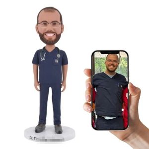 Doctor Custom Bobblehead from Photo - Bbobbler