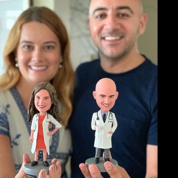 Doctor Custom Bobblehead from Photo - Bbobbler