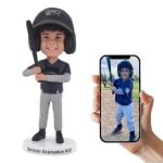 Kid Baseball Bobblehead from Photo - Bbobbler
