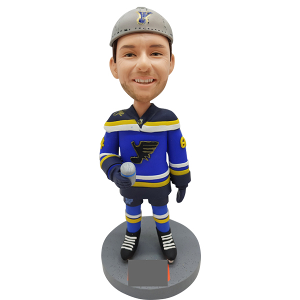 Custom Bobble head St Louis Blues hockey - Bbobbler