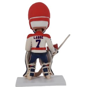 Hockey Goalie Bobblehead Custom from Picture - Bbobbler