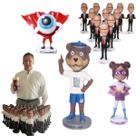 Custom bobbleheads mascot bulk - Bbobbler